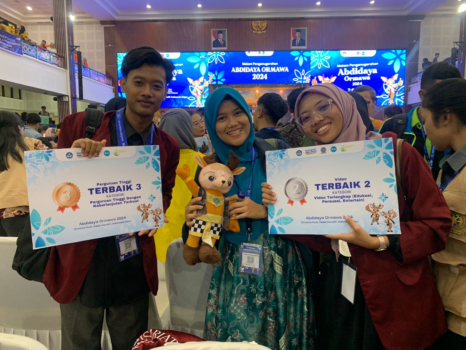 Tim PPK Ormawa IMM Ahmad Dahlan Unimus berhasil raih Penghargaan terbaik 2 kategori Video ...